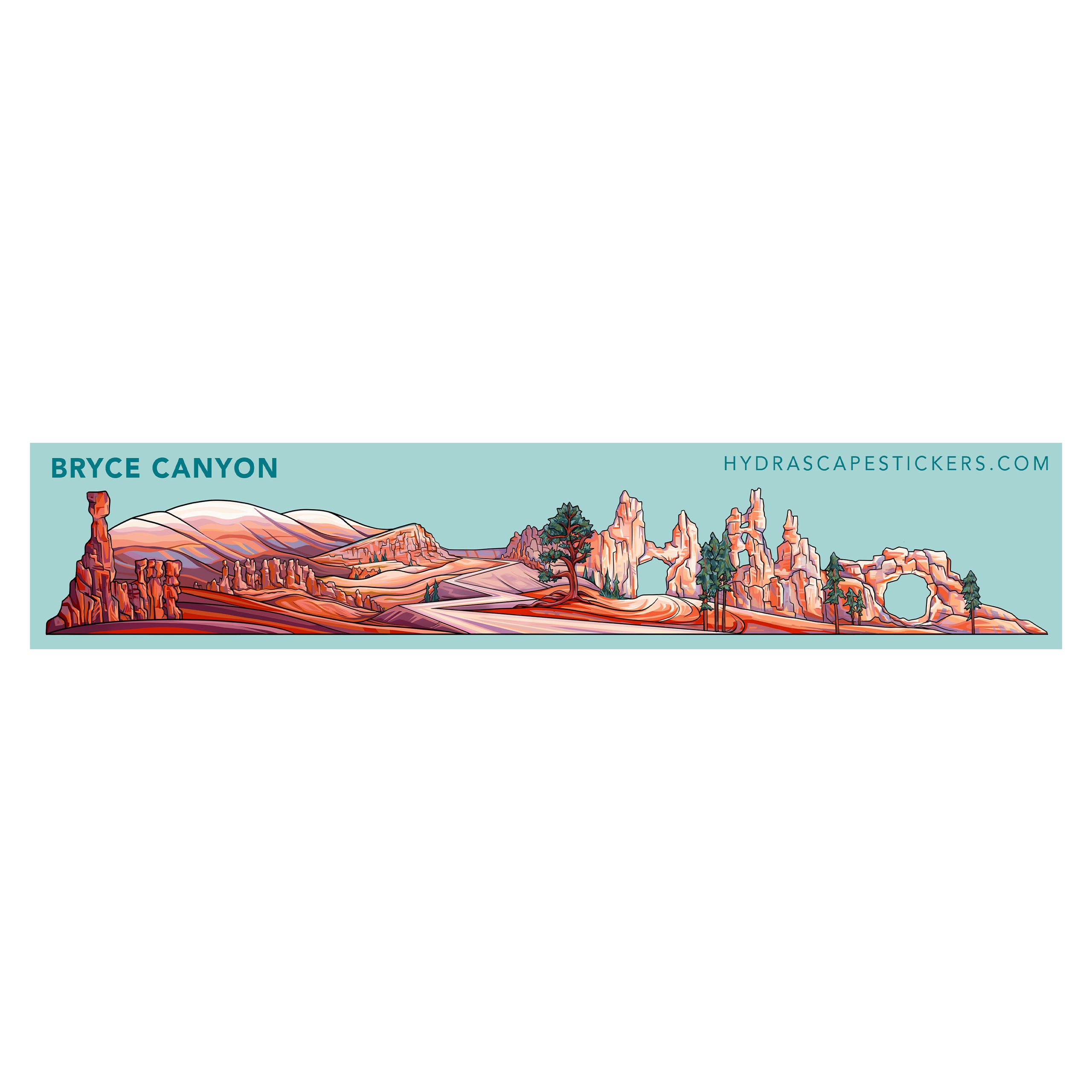 Bryce Canyon Miniscape Sticker | 田中商店